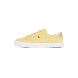 Tommy Hilfiger Sneaker Damen Größe 40 gelb / gold