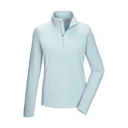 Killtec Damen Fleeceshirt &raquo;KSW 101 WMN FLC SHRT&laquo; Fleeceshirt mit Stehkragen, warm, Rei&szlig;verschluss mit Kinnschutz blau 44