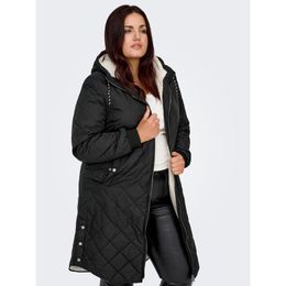 Only Carmakoma Damen Only CARMAKOMA Steppmantel &raquo;CARNEWSANDY QUILT COAT CC OTW&laquo; schwarz L