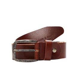 Jack & Jones JACK & JONES Ledergürtel »JACPAUL LEATHER BELT NOOS« Black Coffee