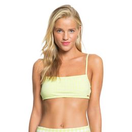 Roxy Bandeau-Bikini-Top »Beautiful Sun« Limeade Small Castle S L - Cup B Cup B L Stoff: Gewebter, texturierter Stoff mit...