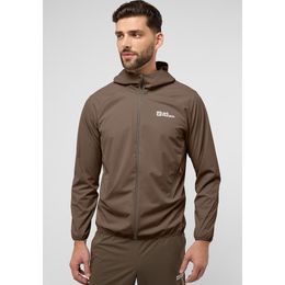 Jack Wolfskin Softshelljacke &raquo;PRELIGHT PRO JKT M&laquo; mit Kapuze cold-coffee XXL (58) XXL (58) Softshelljacke