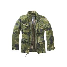 Brandit Wintermantel &raquo;Herren M-65 Giant Jacket&laquo; swedisch camo L L Warme Parkas f&uuml;r kaltes Wetter und Winter