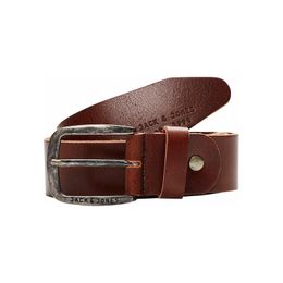 Jack & Jones JACK & JONES Lederg&uuml;rtel &raquo;JACPAUL LEATHER BELT NOOS&laquo; Castlerock