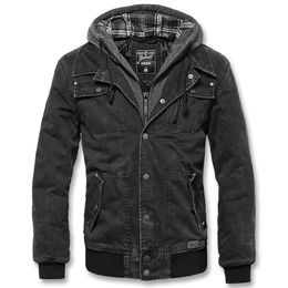 Brandit Dayton Blouson Jacke schwarz, Gr&ouml;&szlig;e S