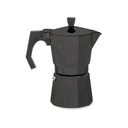 Espresso Maker Bellanapoli 6 Tassen schwarz