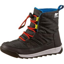 Sorel Stiefel 'Youth Whitney II' Jungen Größe 38 blau / gelb / rot / schwarz