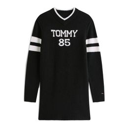 Tommy Jeans Strickkleid Damen Gr&ouml;&szlig;e S schwarz / wei&szlig;