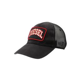 Diesel Cap Damen Gr&ouml;&szlig;e 56 rot / schwarz / wei&szlig;
