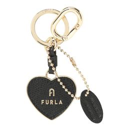 Furla Schl&uuml;sselanh&auml;nger 'CAMELIA' Damen Gr&ouml;&szlig;e One Size gold / schwarz