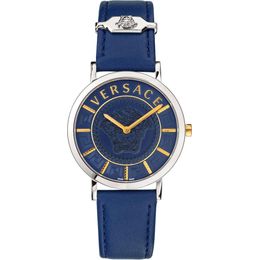 Versace Analog Watch female Blue size One Size