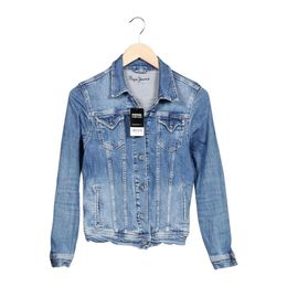 Pepe Jeans Jacke Damen Gr&ouml;&szlig;e S Second Hand blau