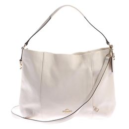 Coach Schultertasche / Umh&auml;ngetasche Damen Gr&ouml;&szlig;e One Size Second Hand beige