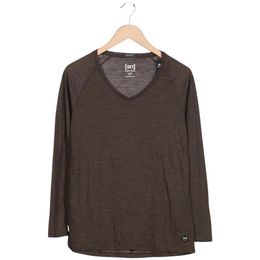 super.natural Langarmshirt Damen Gr&ouml;&szlig;e S Second Hand braun