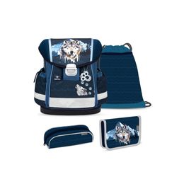 Belmil Classy Northern Alpha Schulranzen Set 4 teilig | Gr.: onesize