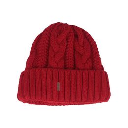 McBURN Strickm&uuml;tze in rot | Gr.: onesize