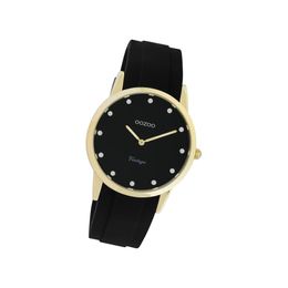 Analog-Armbanduhr Oozoo Vintage Series schwarz mittel (ca. 38mm) | Gr.: onesize
