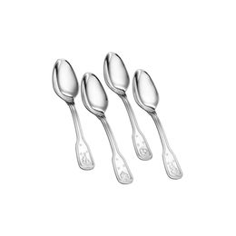 Ritzenhoff & Breker Ritzenhoff & Breker 4er Set Kaffeel&ouml;ffel-Set Holly 14,2 cm in silber | Gr.: onesize