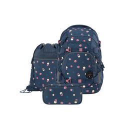 Coocazoo Schulrucksack-Set MATE, Mäppchen Turnbeutel in Bubble Dreams | Gr.: onesize