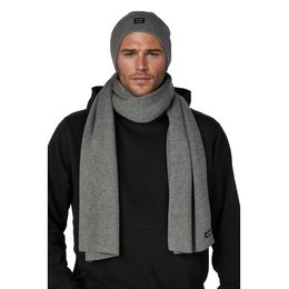 Jack & Jones Jack & Jones Schal JACBOCHUM BEANIE AND SCARF SET in Grau | Gr.: onesize