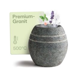 Praknu Sauna Verdampferschale aus robustem Granit &ndash; entspannende Duftmomente | Gr.: onesize