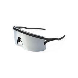 YEAZ SUNSHADE Sport-Sonnenbrille Black/Silver in schwarz / silber | Gr.: onesize