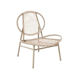 Beliani Esszimmerstuhl OVARO in Beige - (W) 74 x (H) 78 x (L) 68 cm | Gr.: onesize