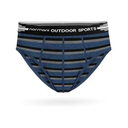 Normani Outdoor Sports Herren Slipper Bendigo in Navy/Schwarz/Grau | Gr.: XL