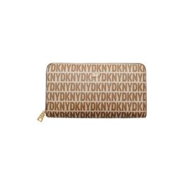DKNY Portemonnaie 'Perri Lg Zip' in braun | Gr.: onesize