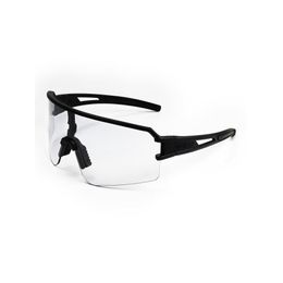 YEAZ Unisex-Sportbrille "Sunspot" in Schwarz/ Transparent | Gr.: onesize