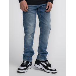 PETROL INDUSTRIES Starling Straight Fit Denim Siku in Blau | Gr.: 116
