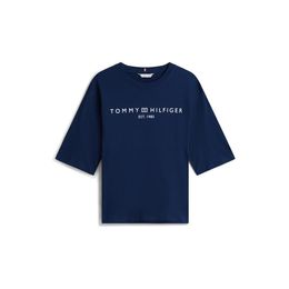Tommy Hilfiger T-Shirt Damen Größe XS navy / weiß