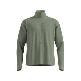 Odlo Longsleeve GRID FLEECE in Dunkelgrau0387 | Gr.: L
