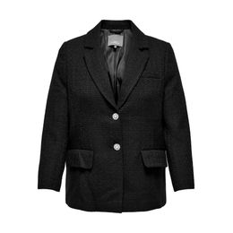 Only Carmakoma Klassischer Blazer in Black | Gr.: 42
