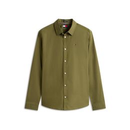 Tommy Jeans Button Up Shirt male Green size XS