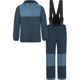 Normani Outdoor Sports Kinder WinterSet Thermohose und Thermojacke in Navy | Gr.: 146/152