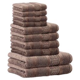 Caw&ouml; Caw&ouml; Towel male Brown size Set