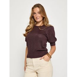 Minus T-Shirt in Fudge Purple Met. 2 | Gr.: M