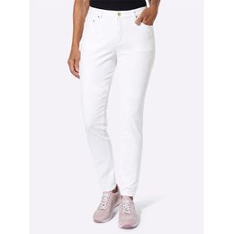 WITT WEIDEN 5-Pocket-Jeans in weiß | Gr.: 40