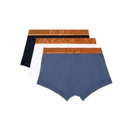 Emporio Armani 3er Pack Trunks Cotton in Mehrfarbig | Gr.: M