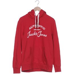 Jack & Jones JACK & JONES Kapuzenpullover Herren Gr&ouml;&szlig;e L Second Hand rot