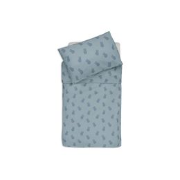 Jollein Bettlaken 'Miffy Shadow' Herren Gr&ouml;&szlig;e 100x140 blau / dunkelblau