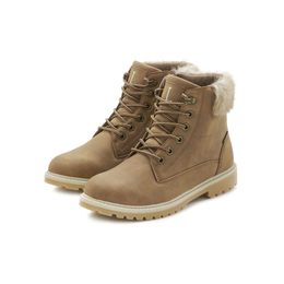 Lascana Stiefelette in camel | Gr.: 38