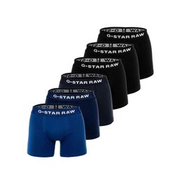 G-Star Raw G-Star Boxershort 6er Pack in Schwarz/Blau | Gr.: M