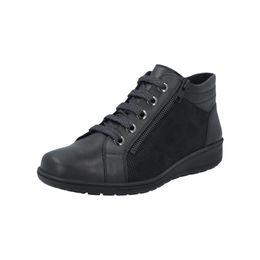 SOLIDUS Schn&uuml;rstiefeletten Kate in Schwarz | Gr.: 40,5