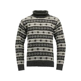 DEVOLD ALNES WOOL ROLL NECK in Anthrazit | Gr.: S