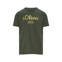 s.Oliver Shirt male Green size 3XL