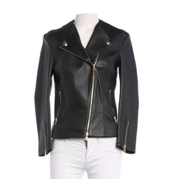 Louis Vuitton Lederjacke / Ledermantel Damen Gr&ouml;&szlig;e XS Second Hand schwarz