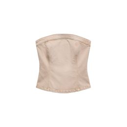 Mango Top 'Julieta' Damen Gr&ouml;&szlig;e M beige
