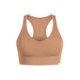 Smilodox Amaze Pro Racerback Bh Damen Gr&ouml;&szlig;e M hellbraun